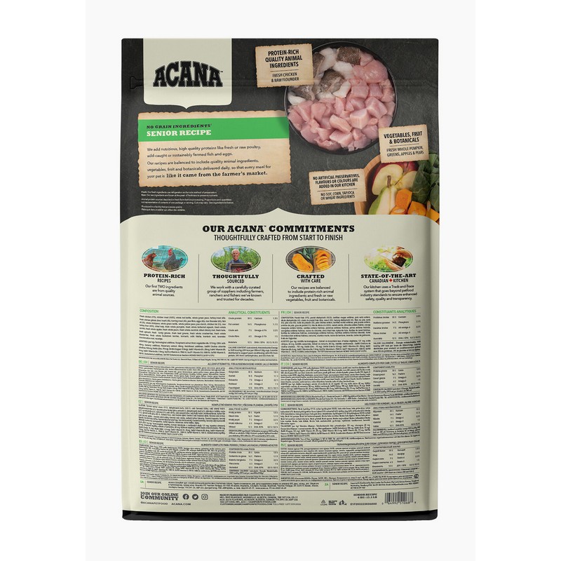 Acana Heritage senior 2 kg granule pre starších psov | Krmiva.sk - Chovateľské potreby